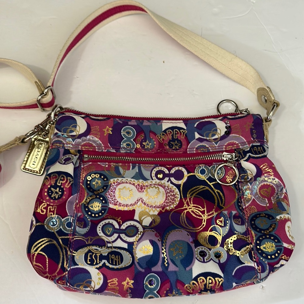 Vintage Coach Poppy Collection Bag - Gem
